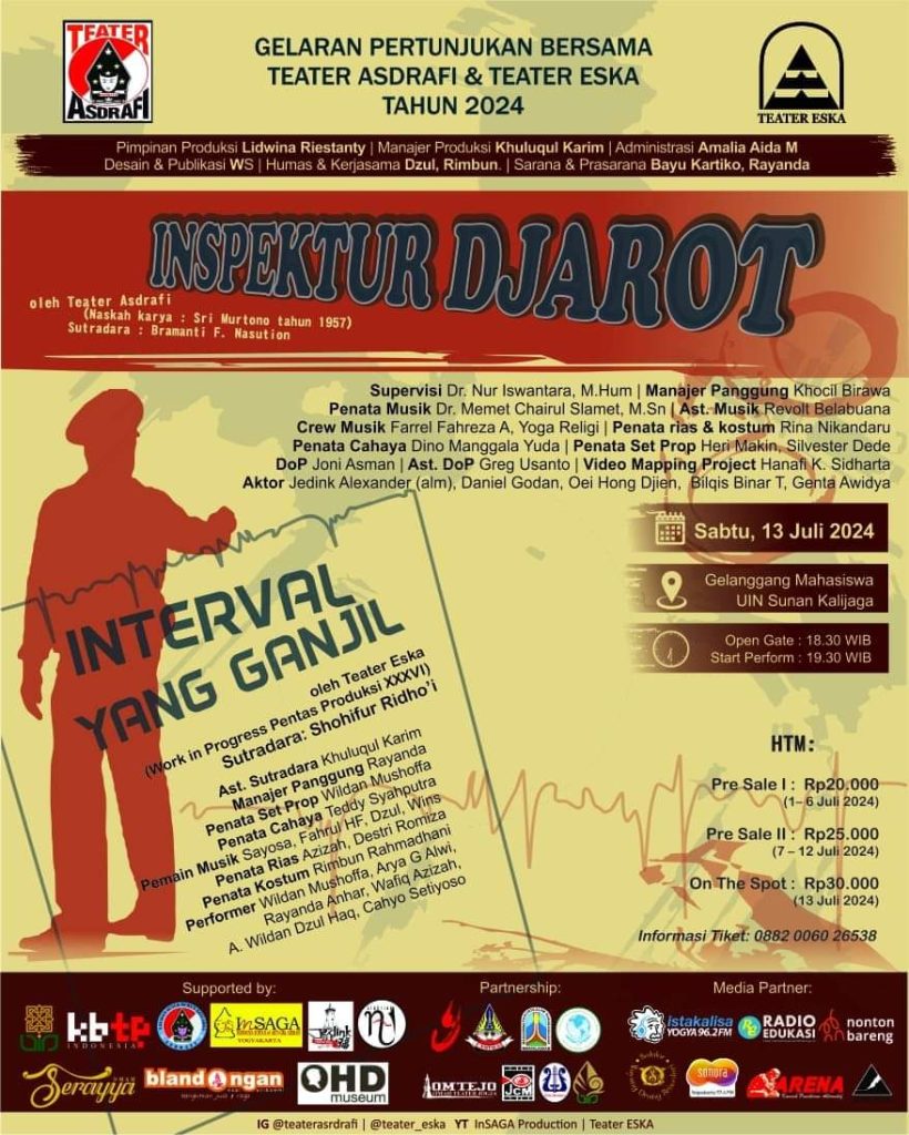 Teater Asdrafi dan Teater Eska Menggelar Kolaborasi Bertajuk ‘Gelarans ...